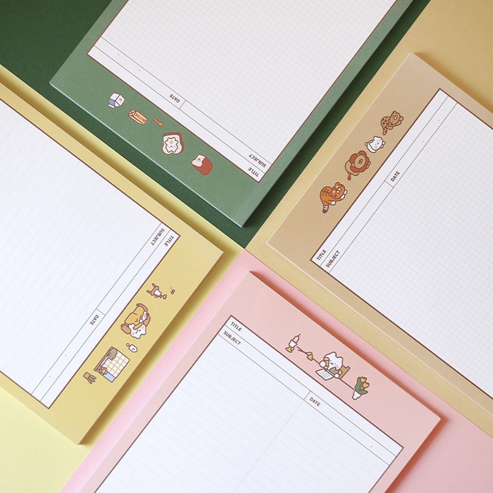 MochiThings: Cat B5 Pastel Notepad