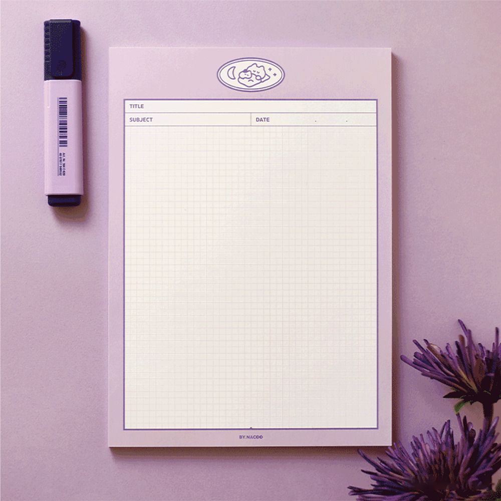 MochiThings: Cat B5 Pastel Notepad