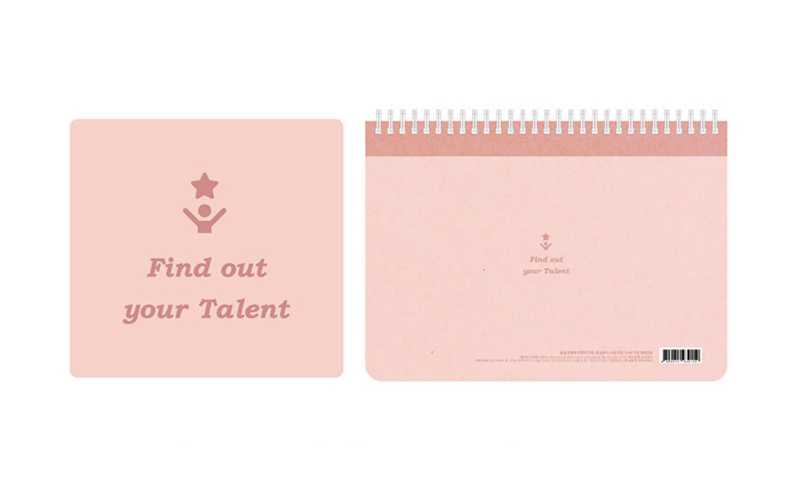 MochiThings: Pastel B5 Grid+Lined Notebook