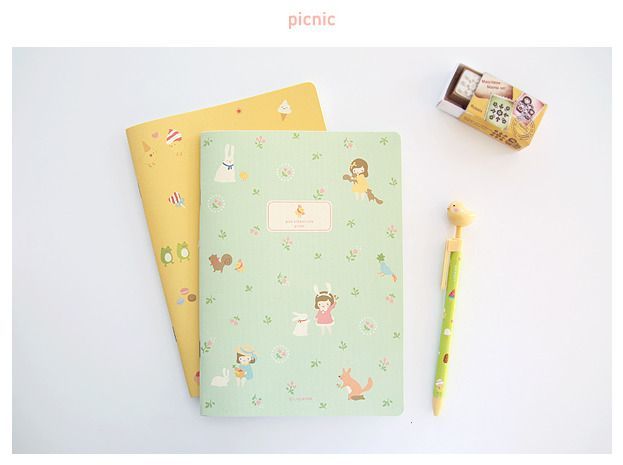 MochiThings: Piyo Notebook Set