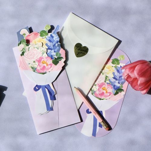 MochiThings: Flower Gift Envelope & Card