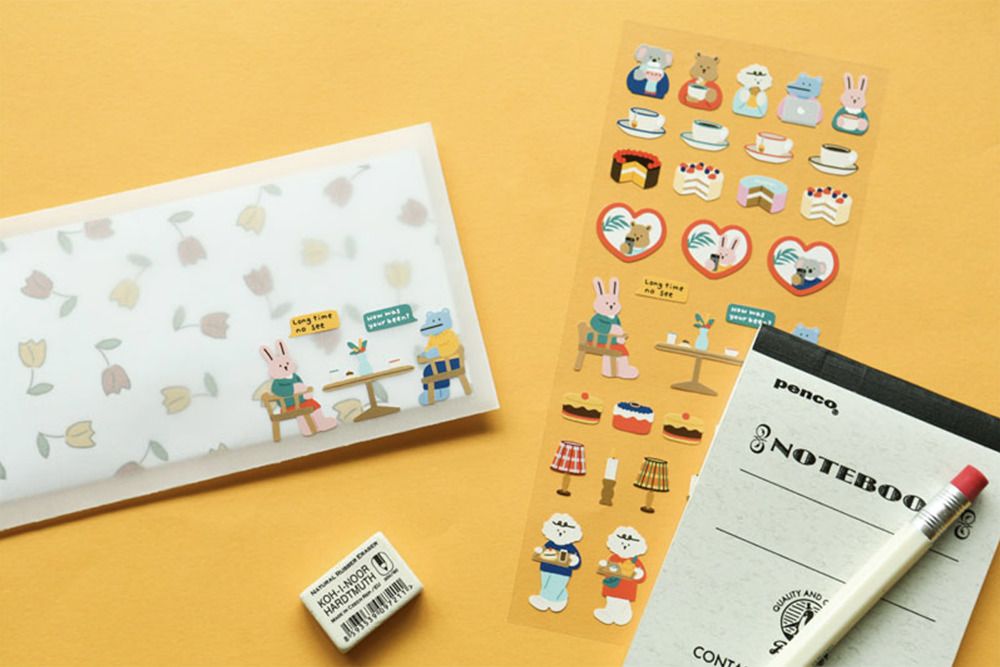 MochiThings: Mini Diary Removable Sticker v2