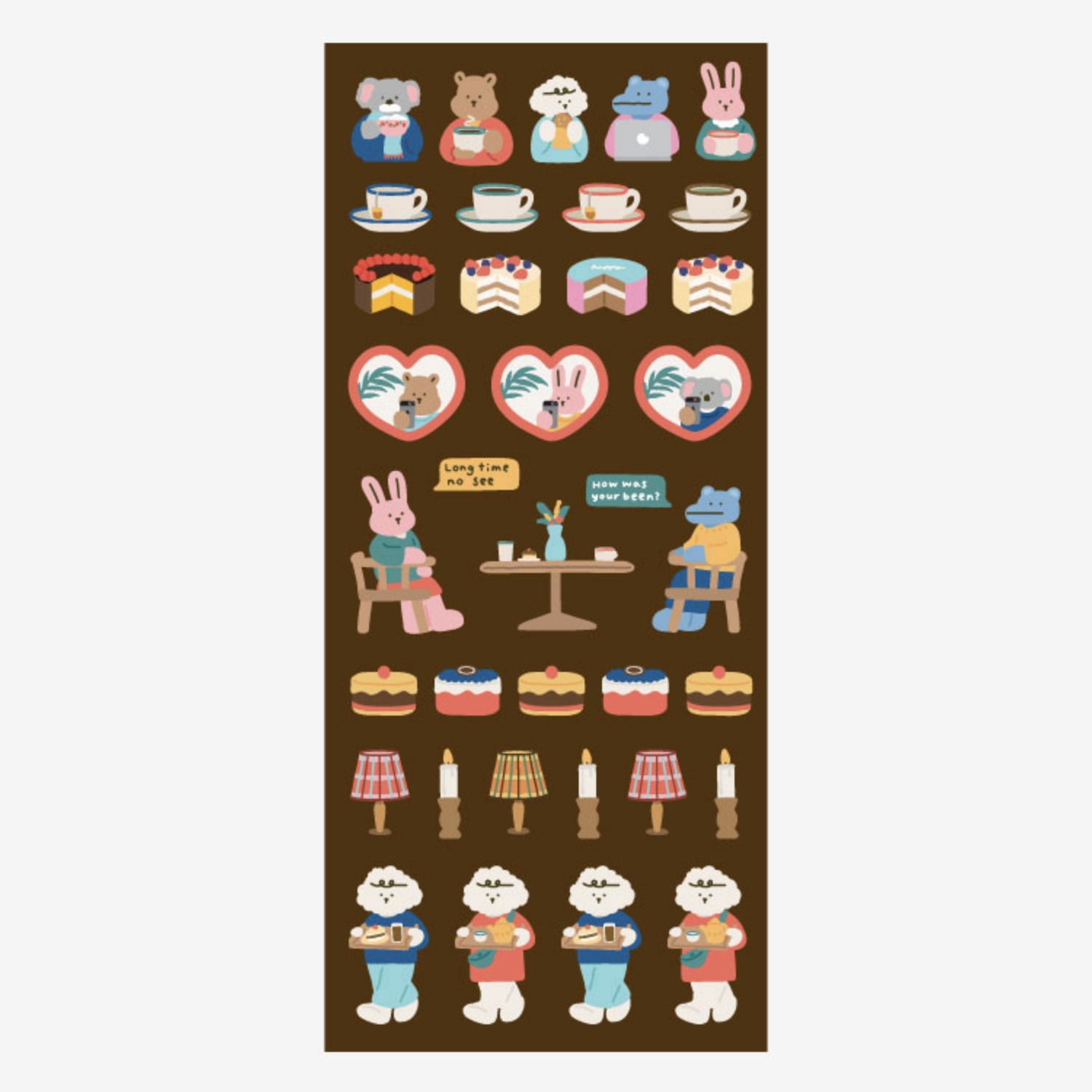 MochiThings: Mini Diary Removable Sticker v2