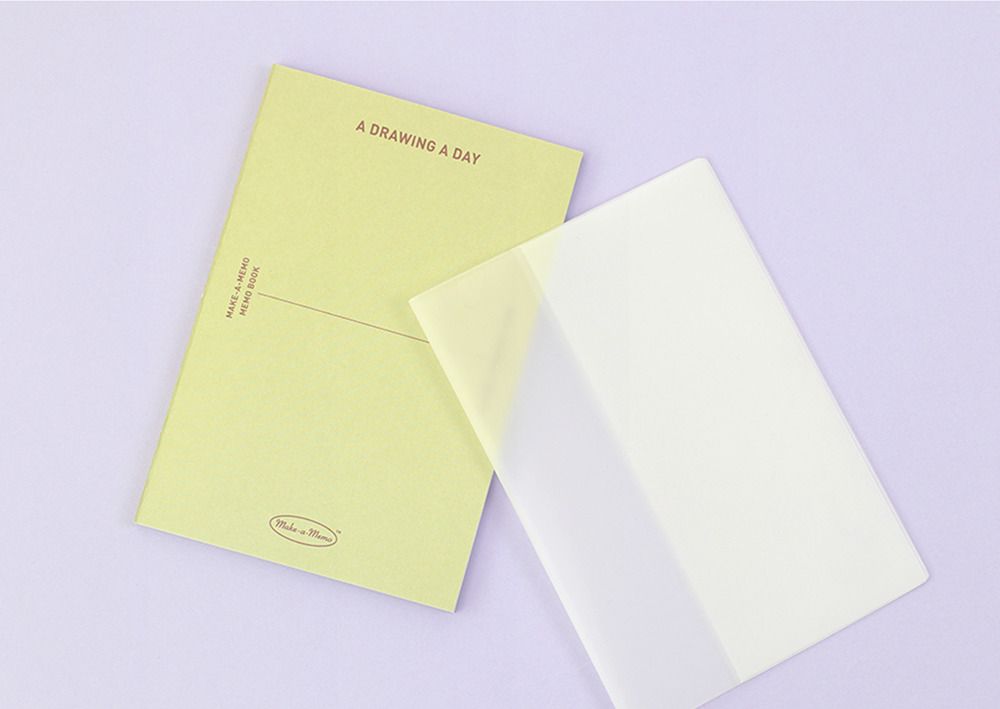 MochiThings: Life A6 Themed Memo Book PVC Cover
